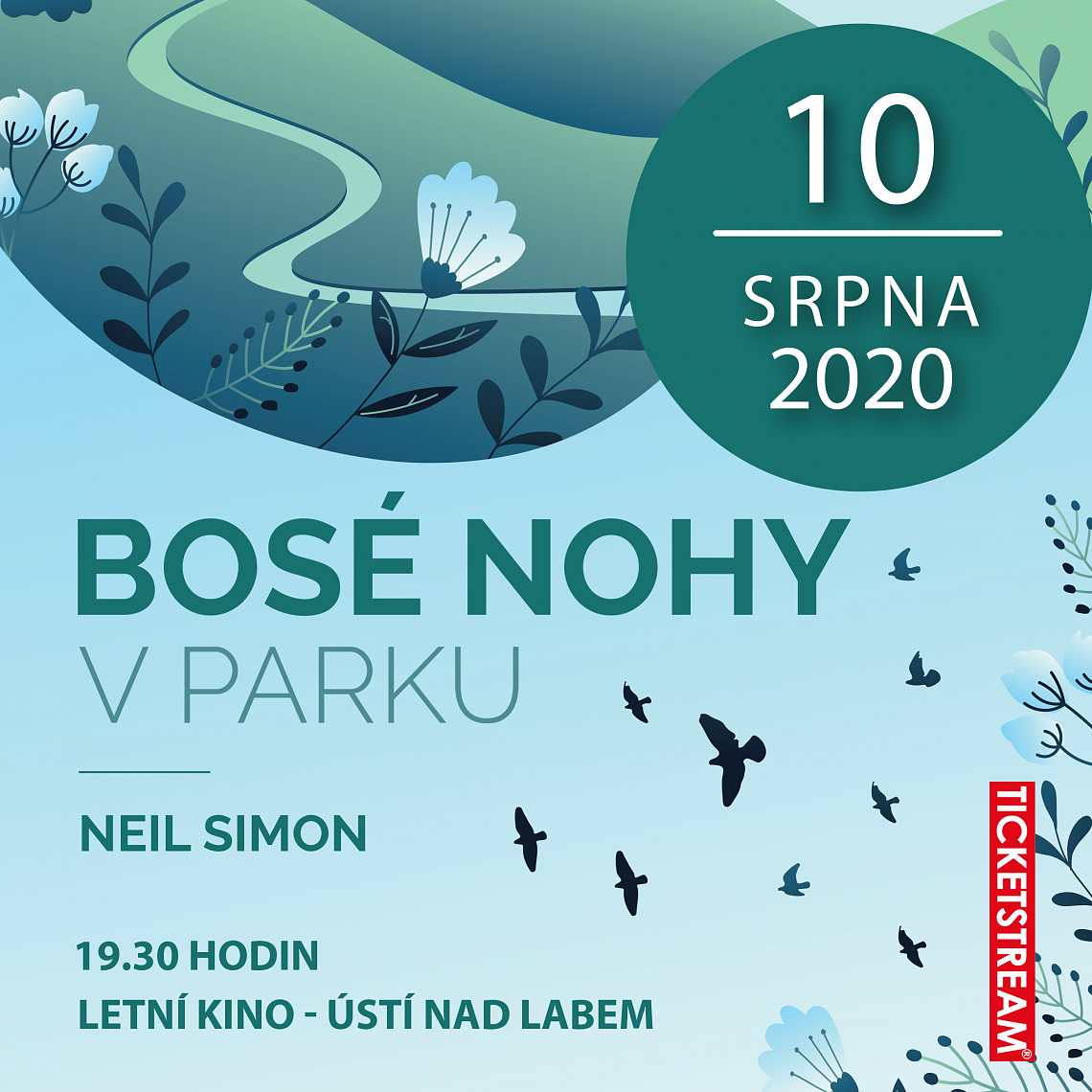 Bosé nohy v parku, Letní kino Ústí n. L., Ústí nad Labem - Vstupenky ...