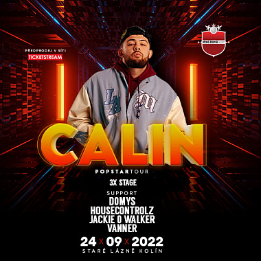 Calin PopStar Tour, Staré Lázně, Kolín - Vstupenky | Ticketstream
