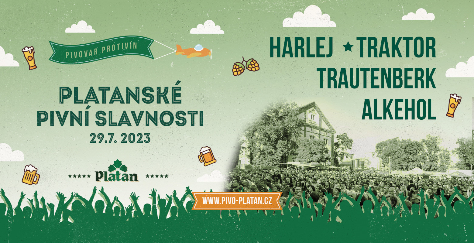 Platanské Pivní Slavnosti 2023 , Pivovar Platan, Protivín - Vstupenky ...