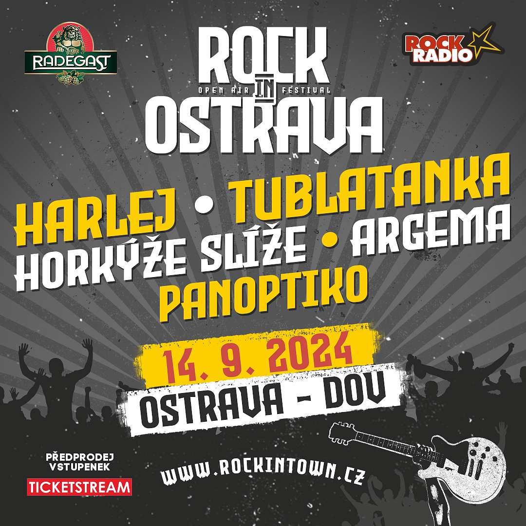 ROCK in Ostrava, Dolní oblast Vítkovice, Ostrava - Vstupenky | Ticketstream