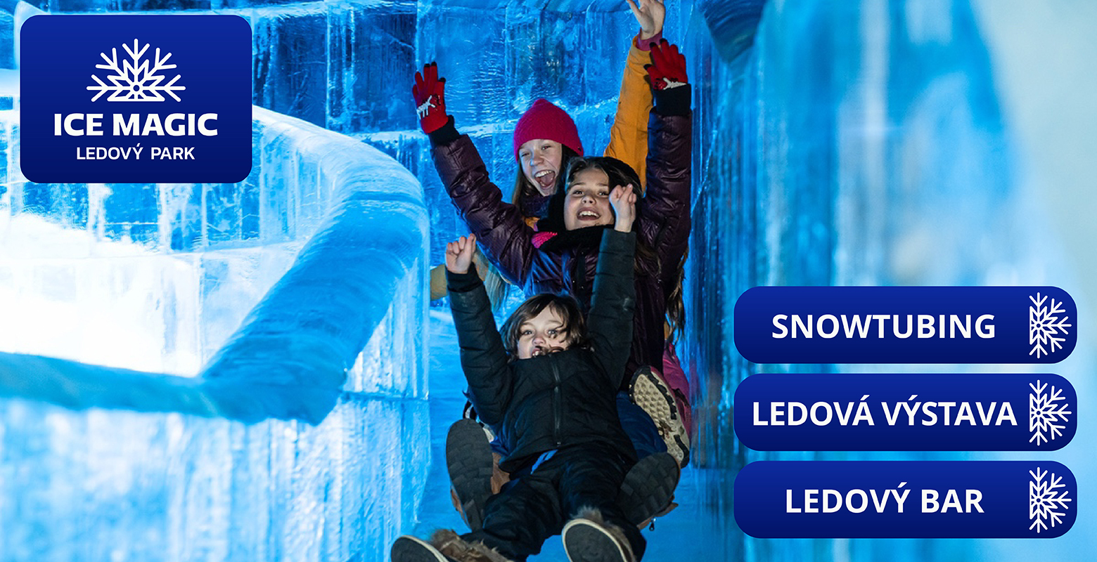 PARK VIP, ICE MAGIC, Ice magic ledový park, Riegrovy sady, Praha ...