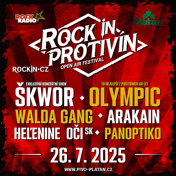 ROCK in Protivín, Pivovar Platan, Protivín - Vstupenky | Ticketstream
