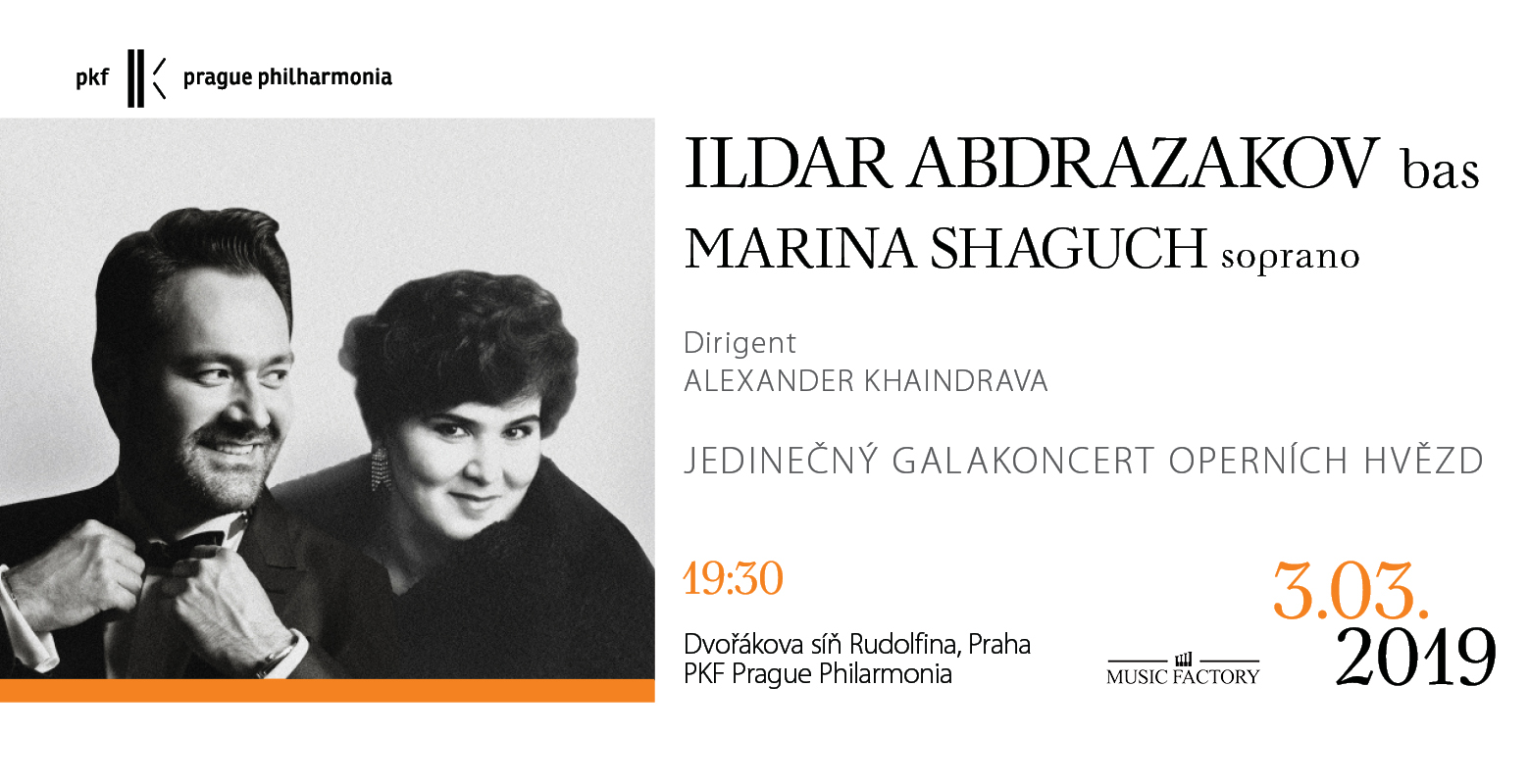 Ildar Abdrazakov & Marina Shaguch, Rudolfinum, Praha - Vstupenky ...