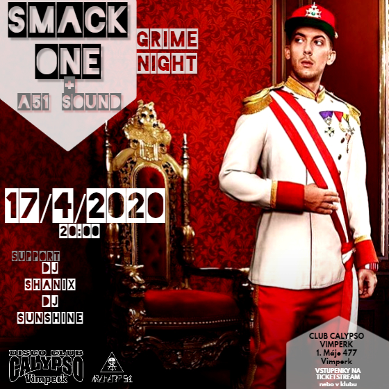 Smack One Live, Disco club Calypso, Vimperk - Vstupenky | Ticketstream