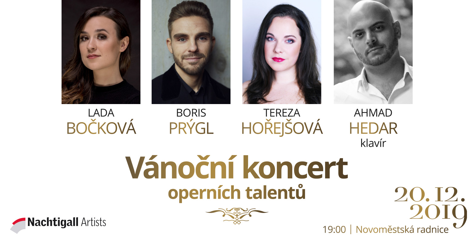 Vánoční koncert, Lada Bočková, Tereza Hořejšová, Boris Prýgl ...