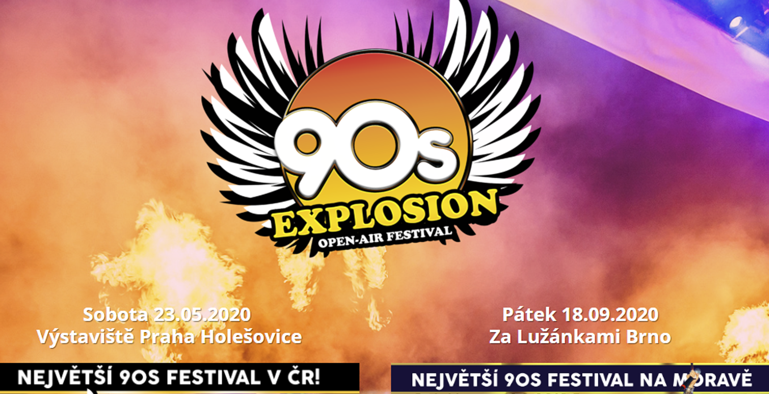 90s Explosion open-air festival - Vstupenky | Ticketstream