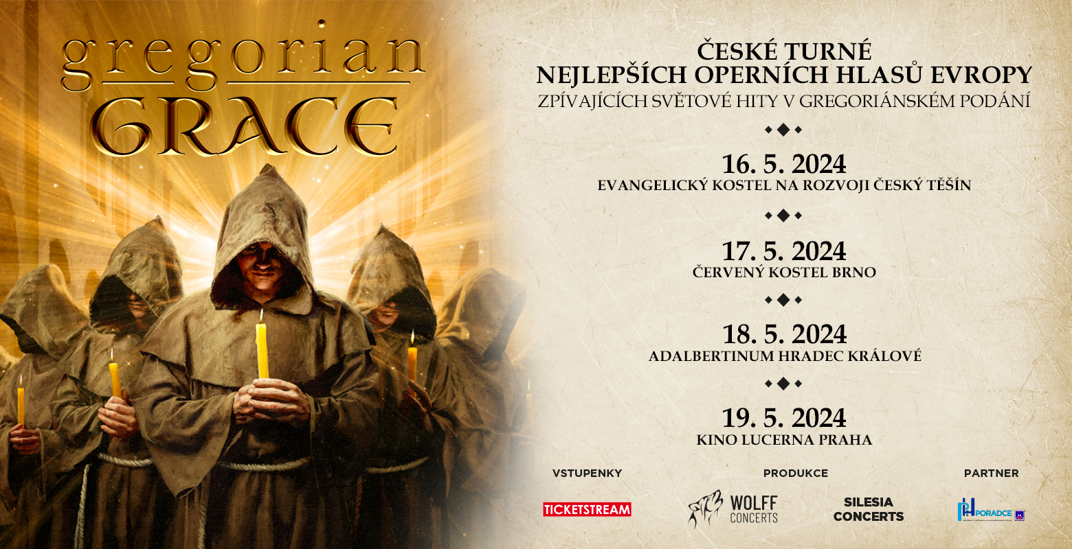 Gregorian Grace - Czech Tour 2024 - Vstupenky | Ticketstream
