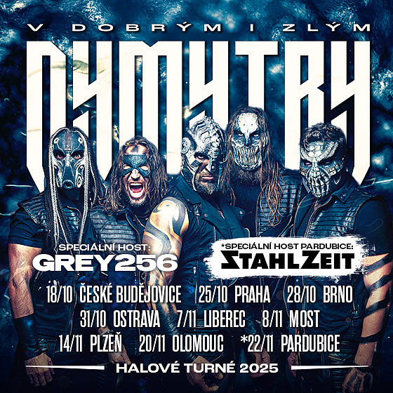 DYMYTRY, V dobrým i zlým tour 2025, Enteria Arena, Pardubice ...